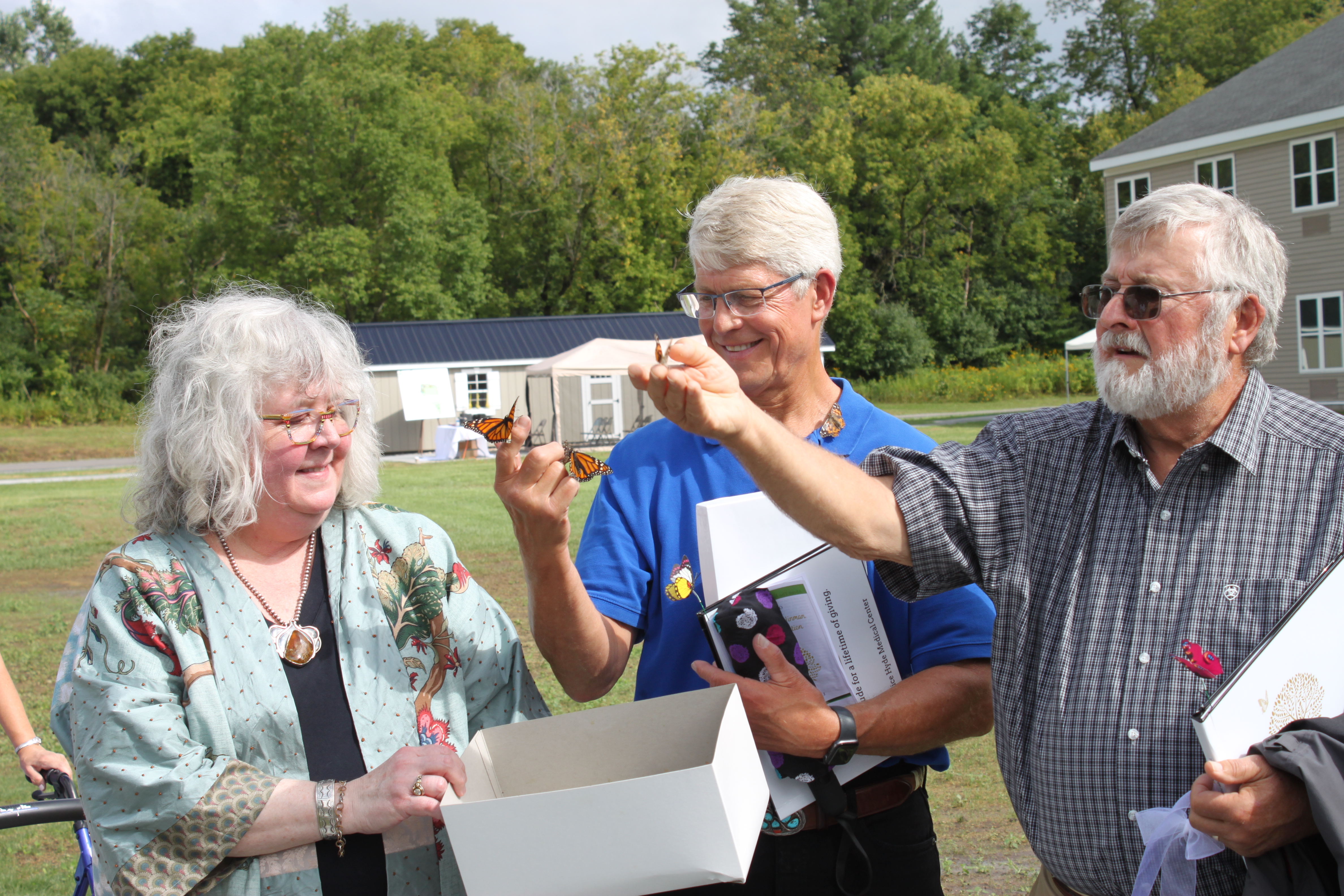 Jack & Inge Hinman Walkway Dedication | University of Vermont Health